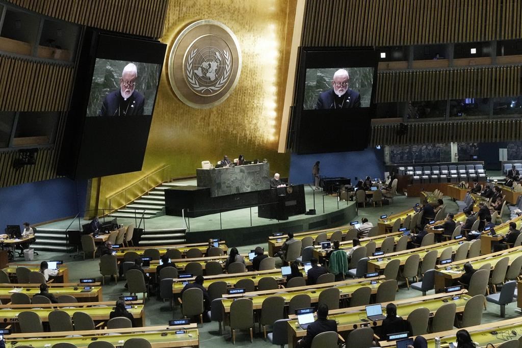 Vatican presses world leaders at UN to work on rules for lethal ...