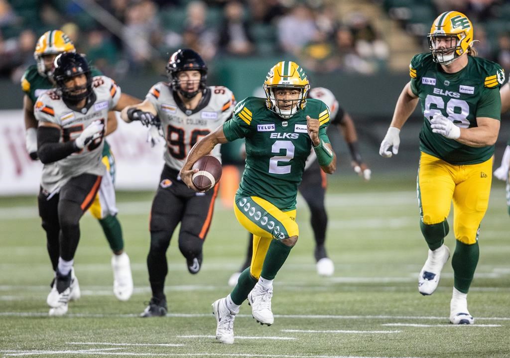 Elks quarterback Tre Ford has brought hope back to beleaguered Edmonton ...