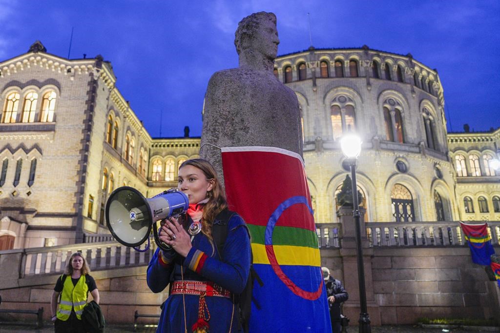 Norway activists press on with their protest against wind farm on land ...