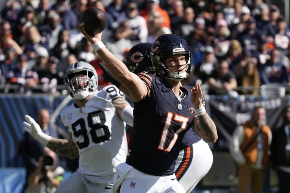 Bears QB Tyson Bagent ready to test his arm strength more against the ...