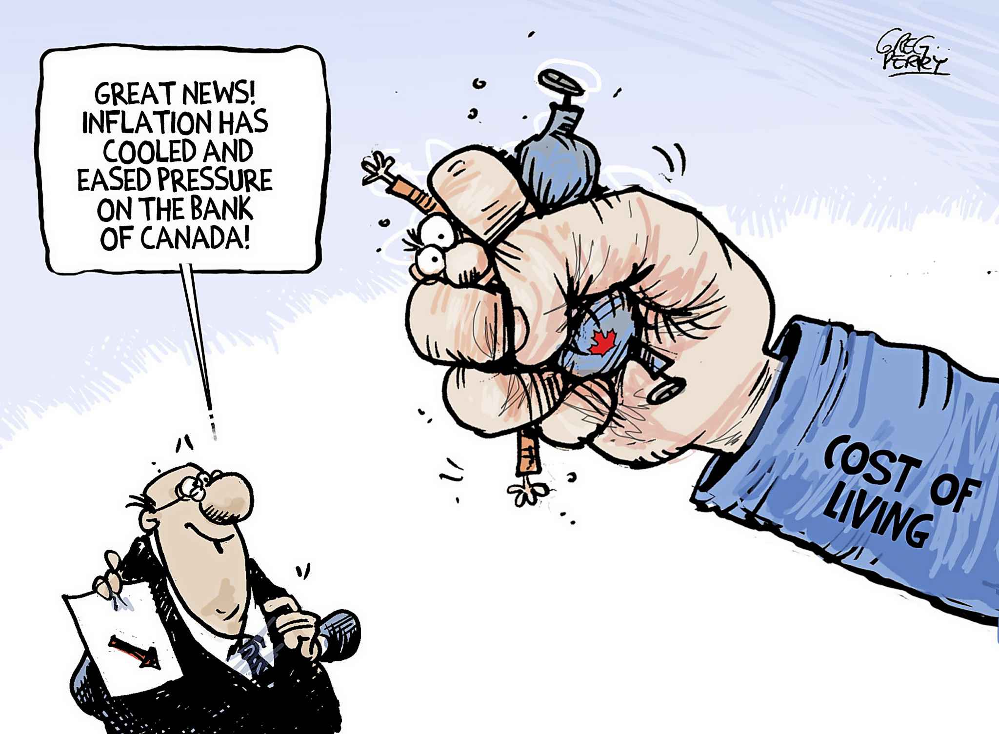 Cost Push Inflation Cartoon