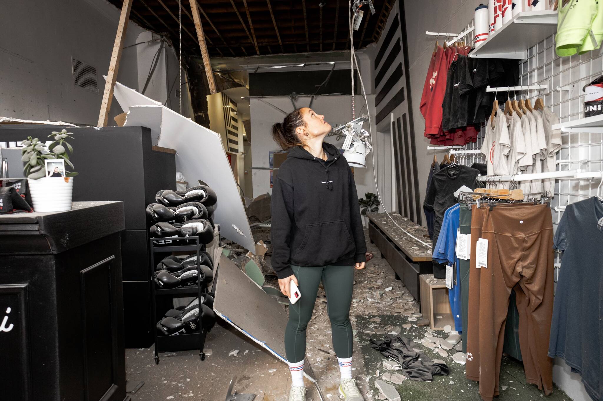 Partial ceiling collapse ‘devastating’ – Winnipeg Free Press