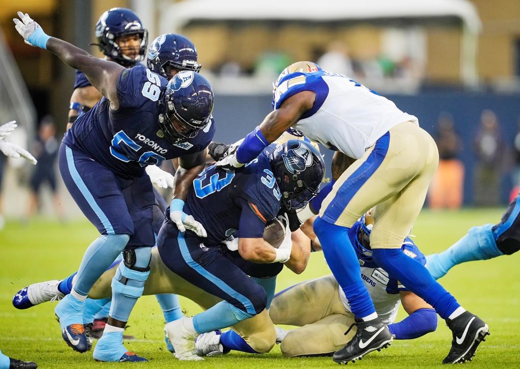 Toronto Argonauts tackle Allen named CFL’s outstanding lineman ...