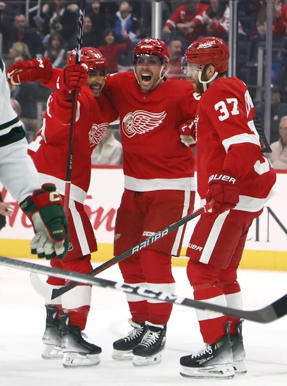 Perron scores 300th goal, Red Wings hand Wild seventh consecutive loss ...