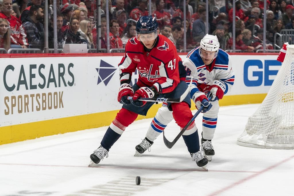 Lindgren, Capitals power past Rangers to spoil Laviolette’s return to ...