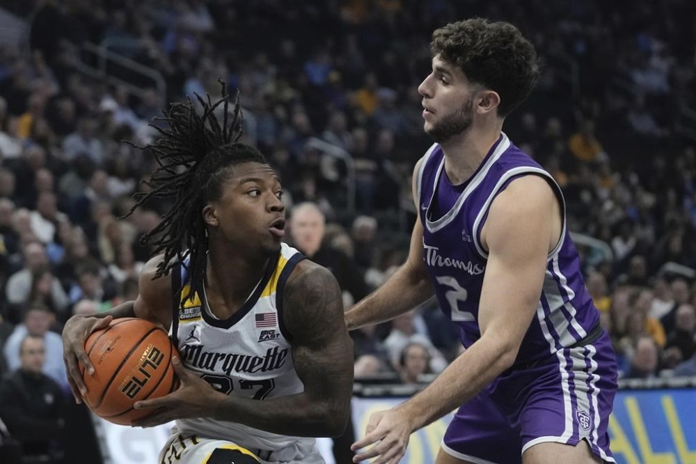 Oso Ighodaro scores 21 as No. 7 Marquette outlasts huge underdog St ...