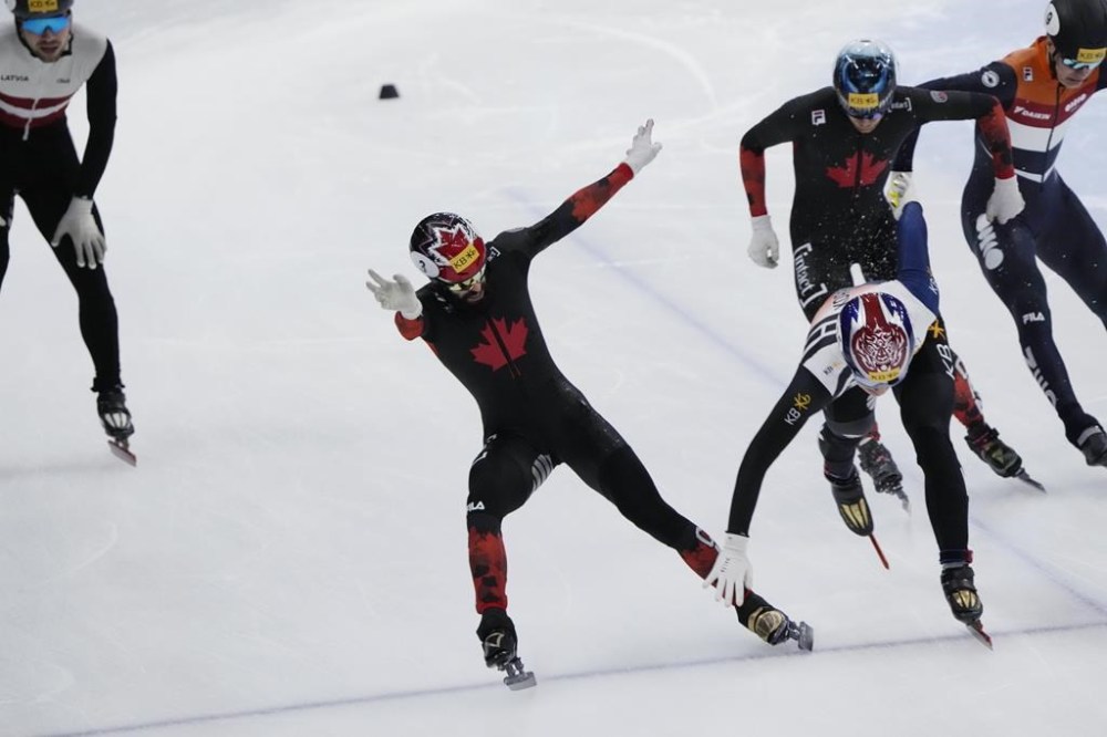 Dubois leads four-medal day for Canada at short track speedskating ...