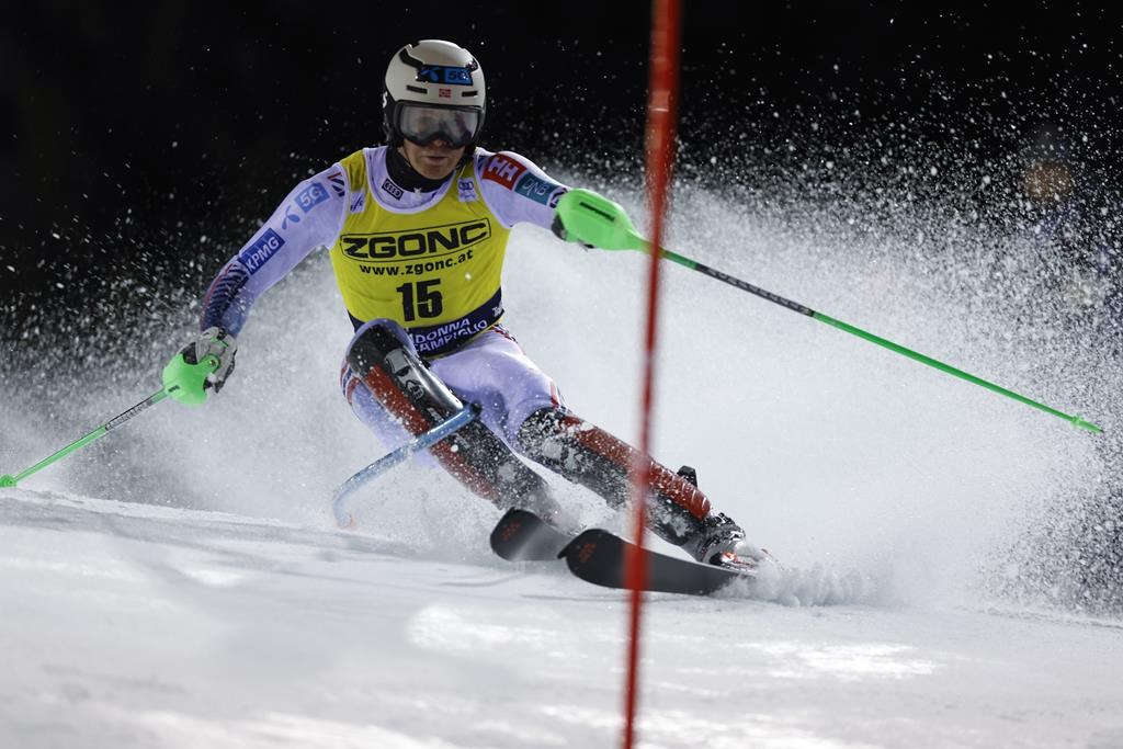 Austrian skier Schwarz wins night race in Italy to go top of overall ...