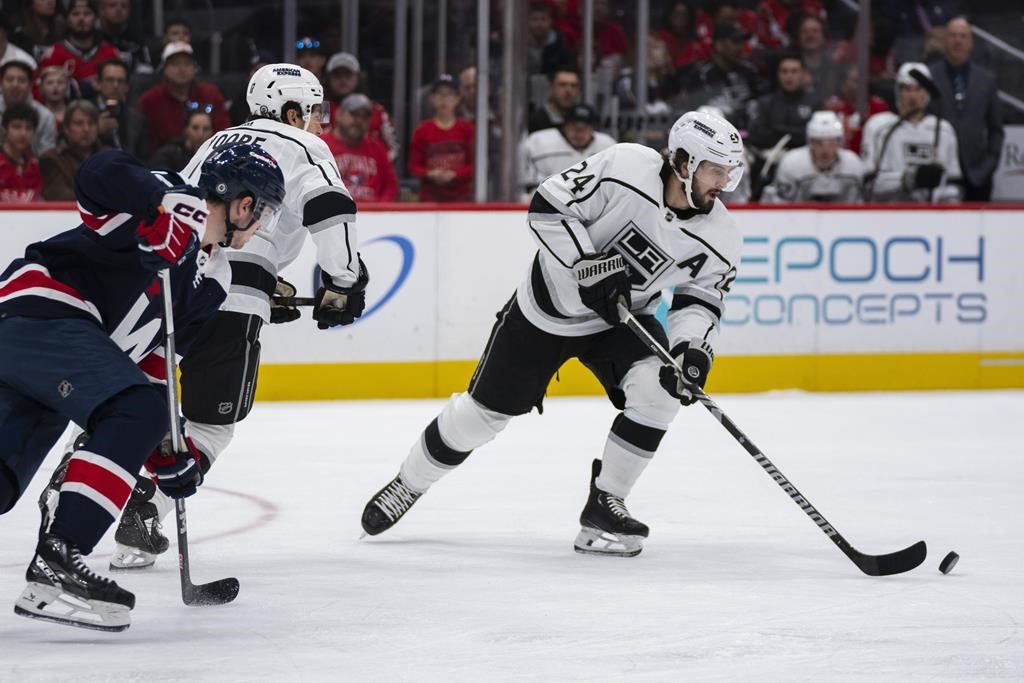 Carlson scores with under a minute left as the Capitals beat the Kings ...