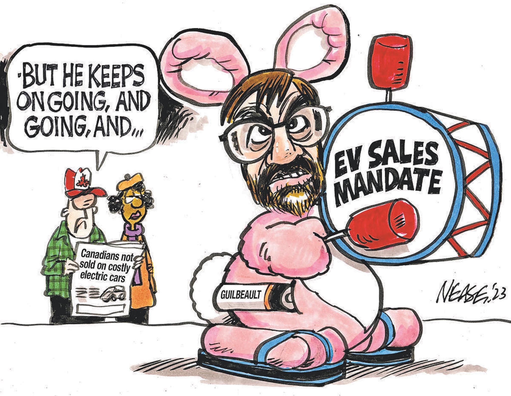 Editorial cartoon for Dec. 28, 2023 – Winnipeg Free Press