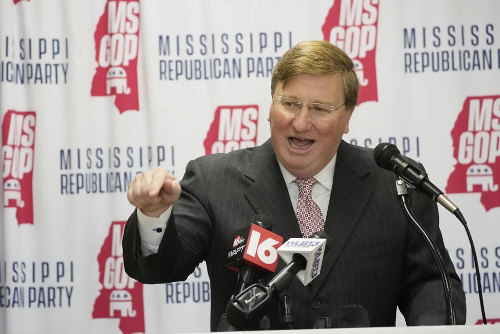 Mississippi governor, in second inauguration, says he wants young ...