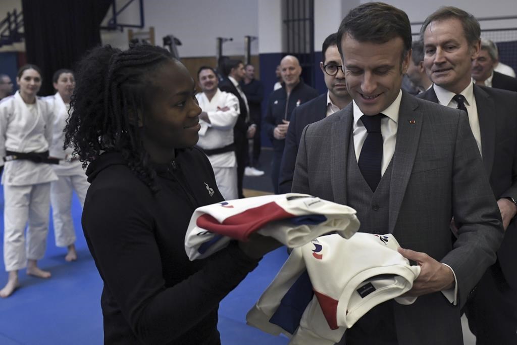 France’s president seeks a top-5 medal ranking for his country at the ...