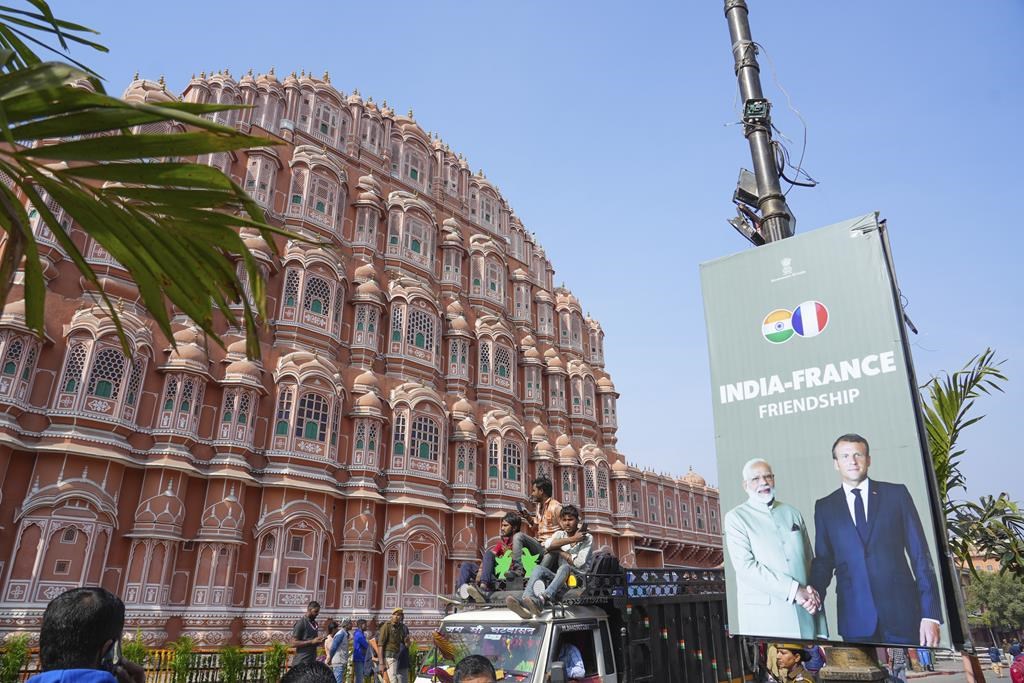 France’s Macron tours historic sites with India’s Modi and will be the ...