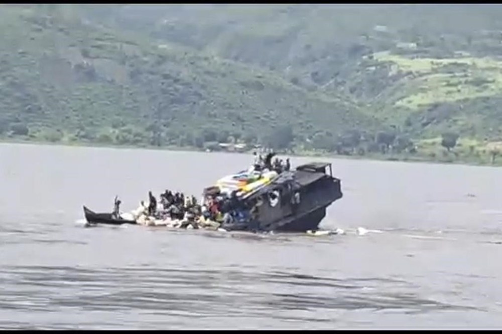 Dozens are presumed dead after an overloaded boat capsizes on Lake Kivu ...