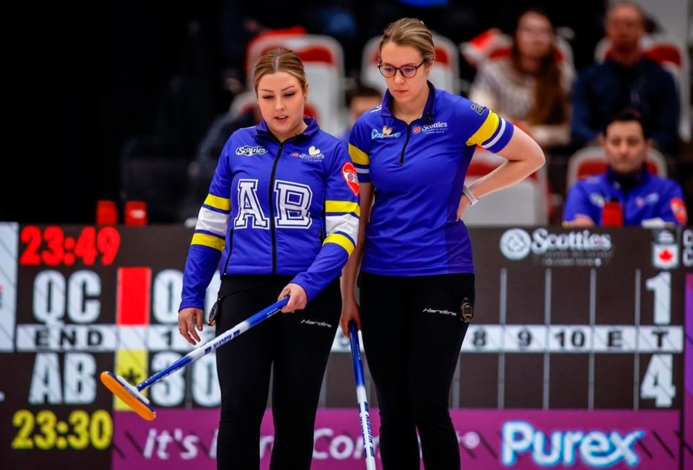 Homan, Jones, Sturmay, Einarson into playoffs at Canadian curling ...