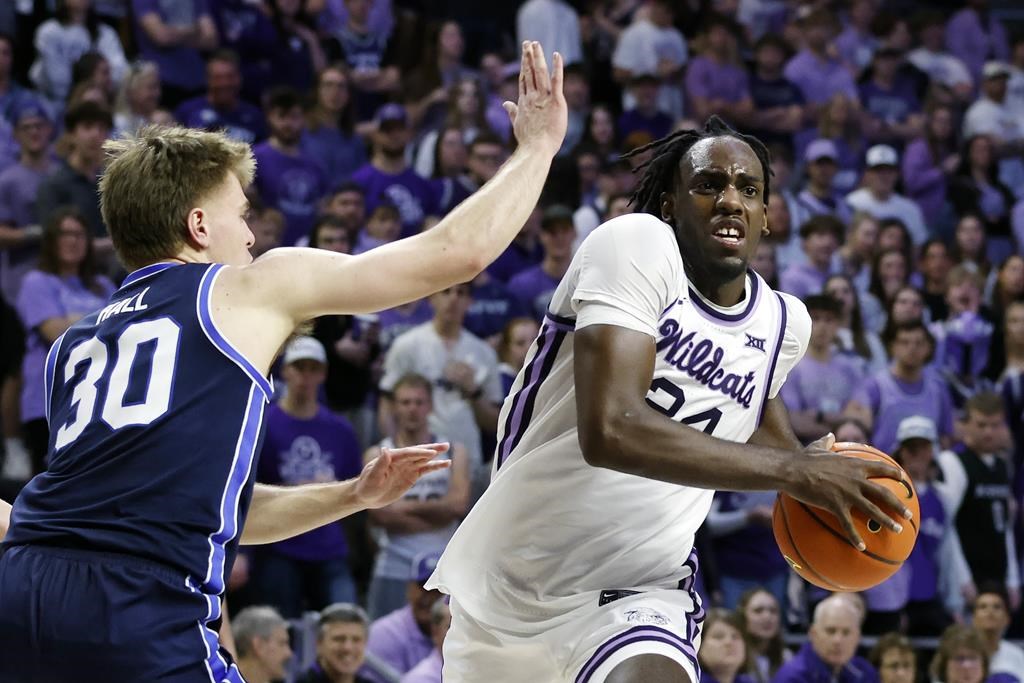 Arthur Kaluma scores a career-high 28, lifting Kansas State past No. 25 ...