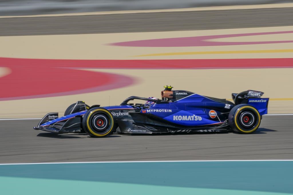 American Logan Sargeant heads into 2nd F1 season stronger, hopes to ...