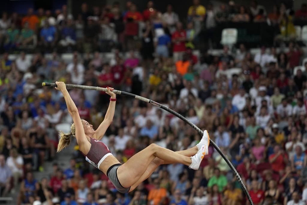 Canadian pole vaulter Alysha Newman withdraws from world indoors due to ...