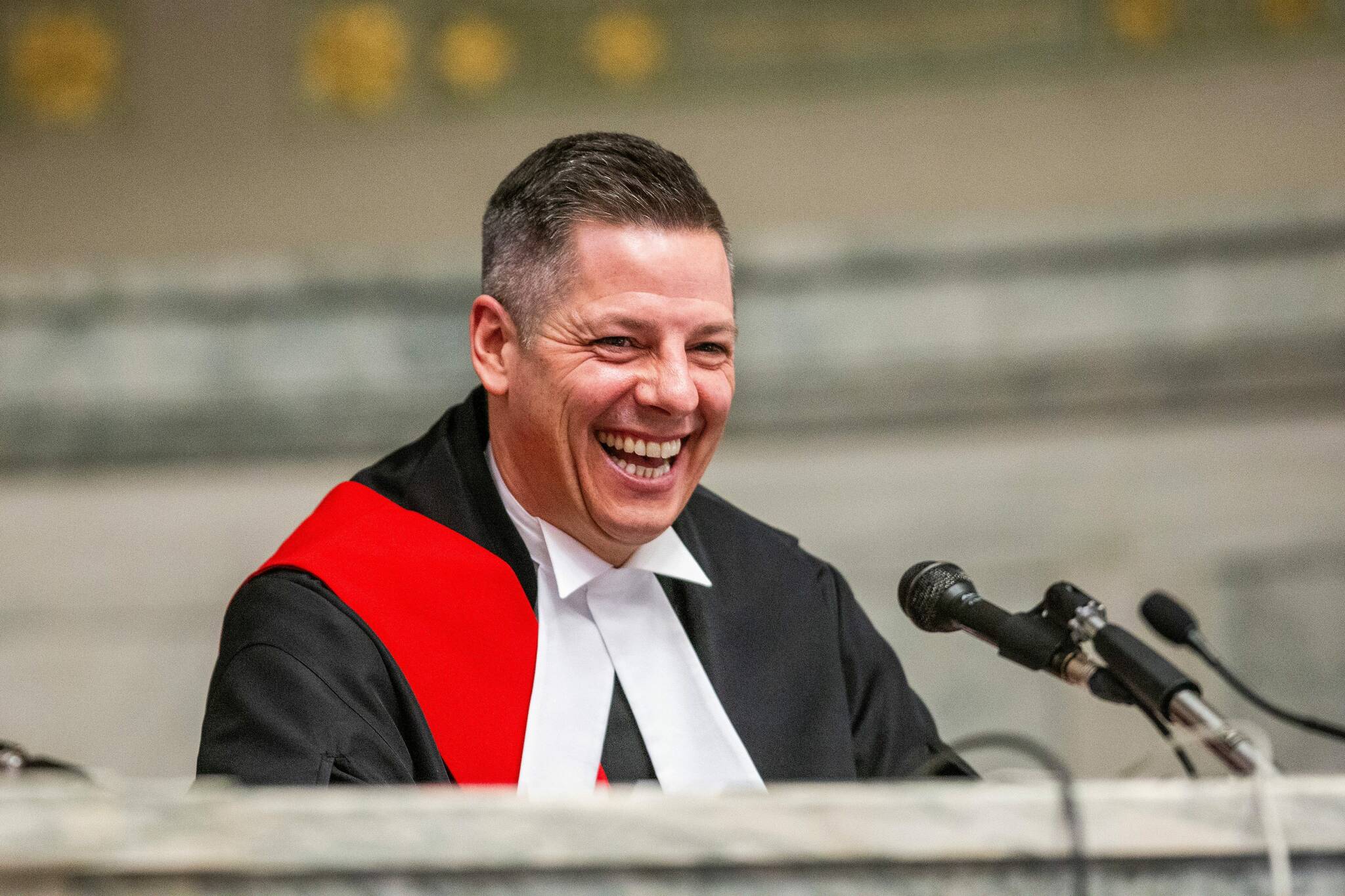 Bowman holds court as new judge – Winnipeg Free Press