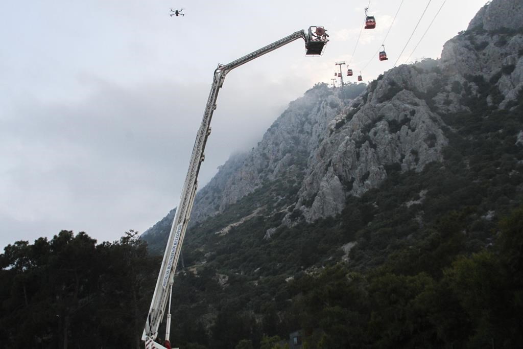 Cable car accident in Turkey sends 1 passenger to his death and injures ...