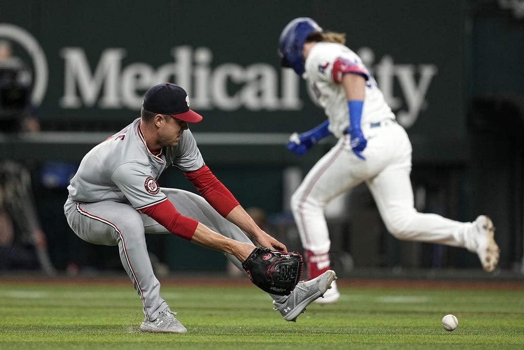 Rangers’ Jon Gray holds Nationals to 3 singles over 8 innings in a 7-1 ...