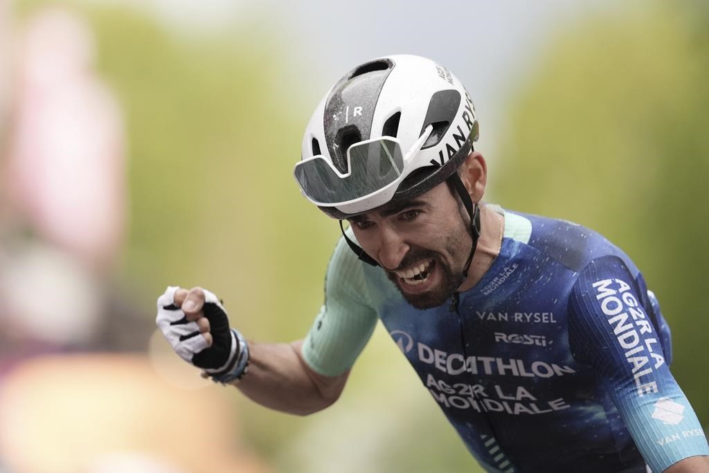 Paret-Peintre emulates older brother by winning a Giro d’Italia stage ...