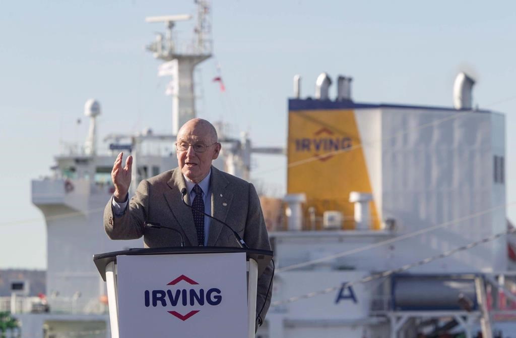 Arthur Irving celebrated at memorial service in Saint John, N.B ...