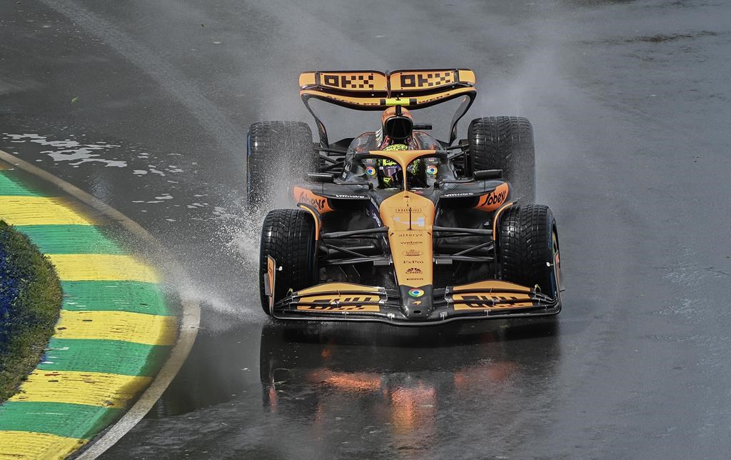 F1 drivers get a taste of tricky conditions ahead of Canadian Grand ...