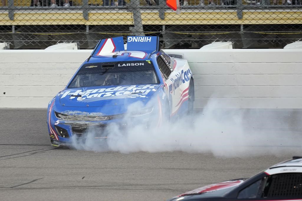 Ryan Blaney wins inaugural NASCAR Cup Series race at Iowa Speedway ...