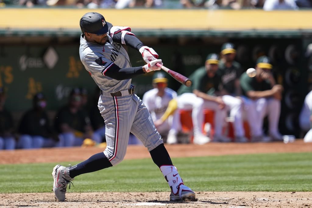 Pablo López takes a perfect game into 6th and strikes out 14 to lead ...