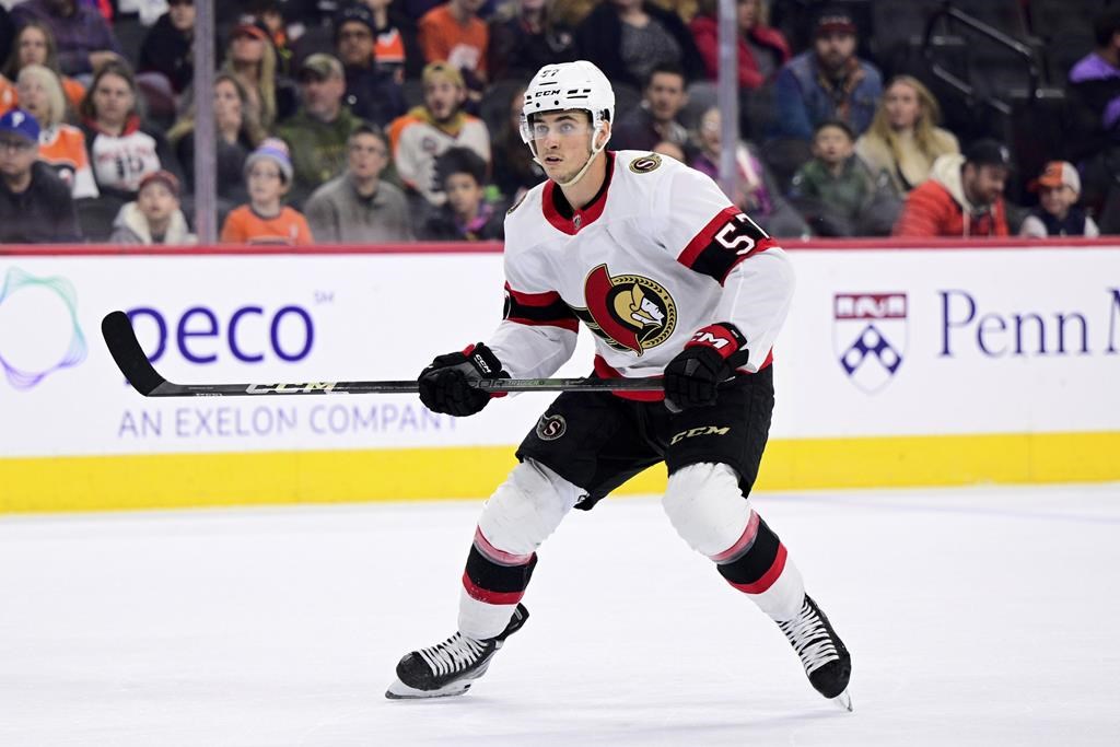 Senators sign forward Shane Pinto to two-year, $7.5-million contract ...