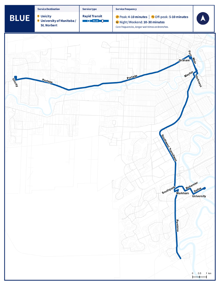 Maps of Winnipeg’s proposed new transit routes – Winnipeg Free Press