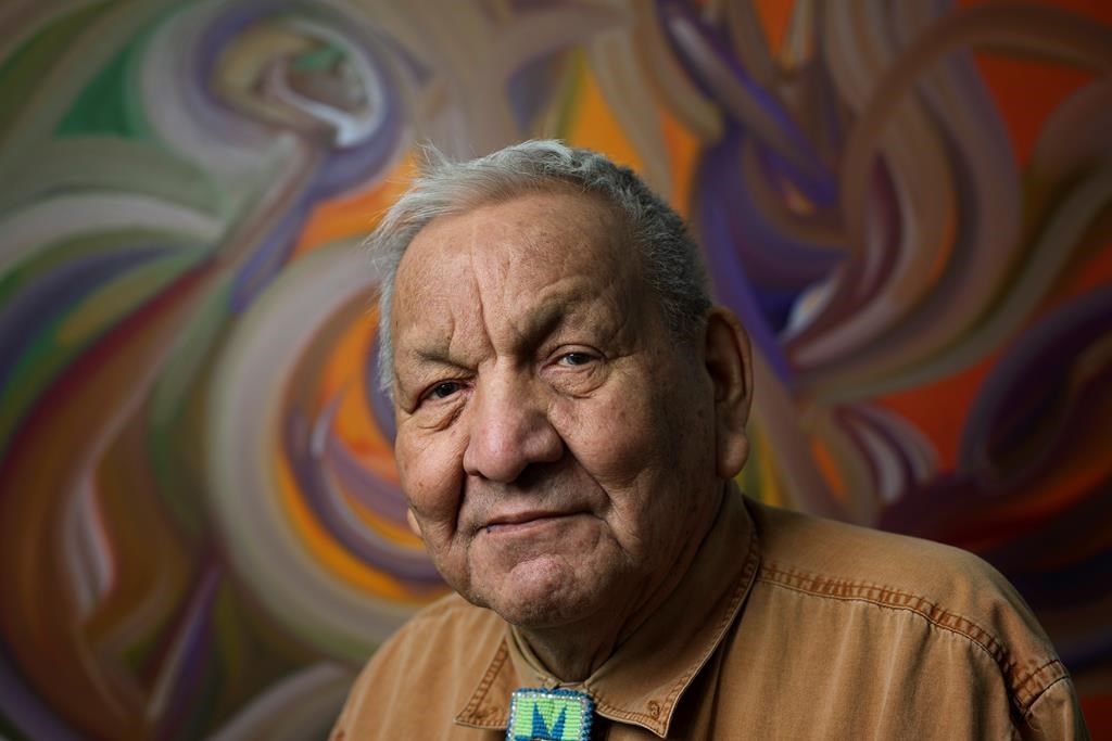 ‘A paintbrush in my hand’: Alex Janvier, part of Indian Group of Seven ...