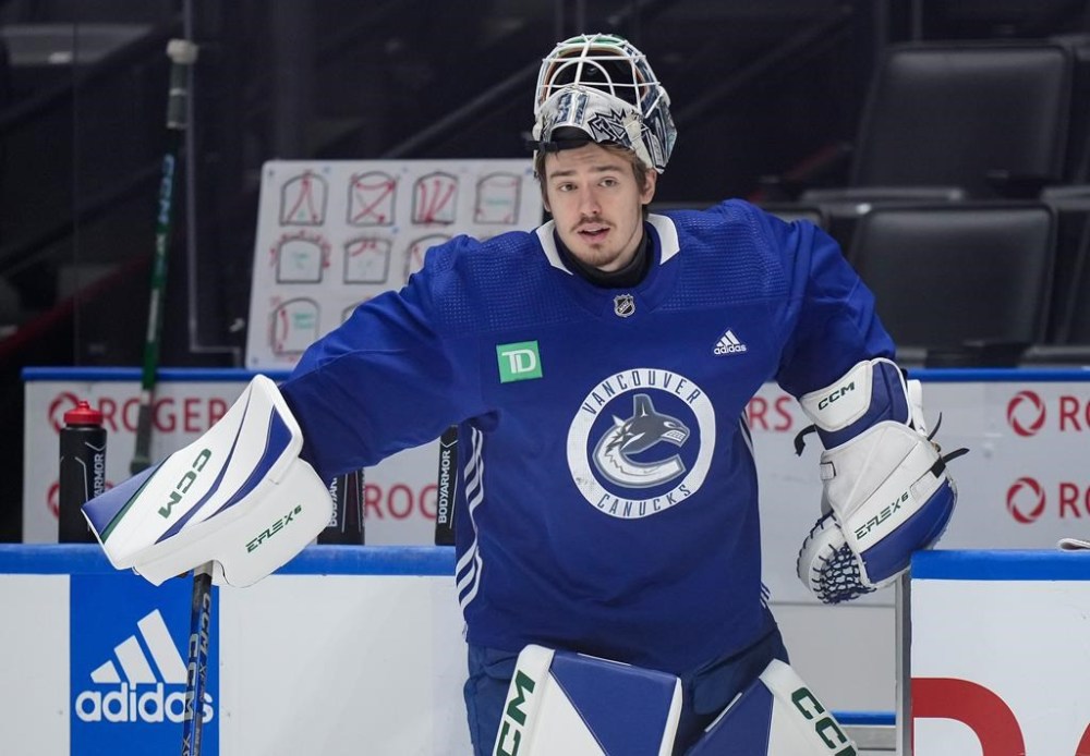 Vancouver Canucks sign golatender Arturs Silovs to two-year contract ...