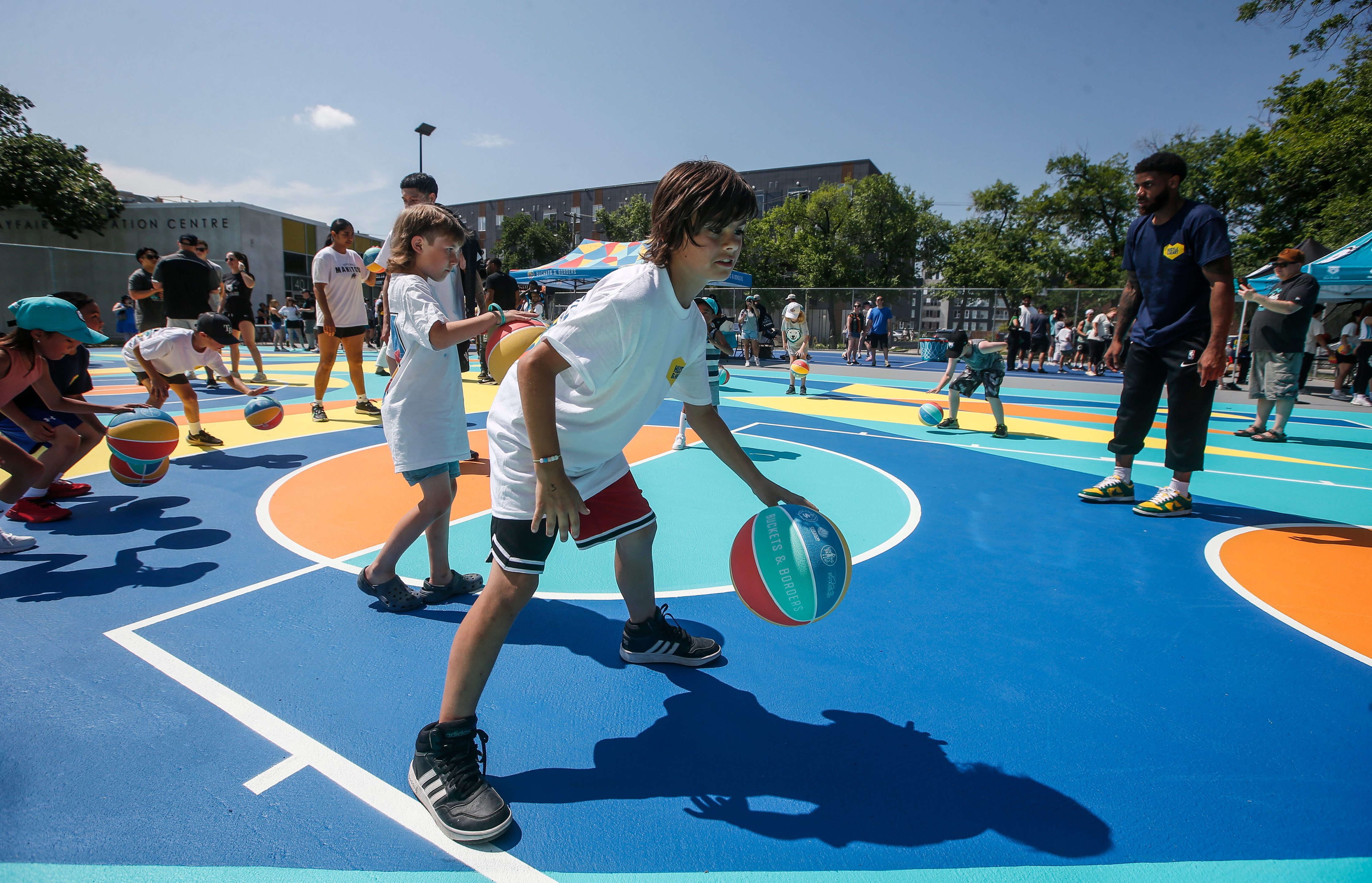 Newly restored Mayfair recreation centre courts inspire young ...