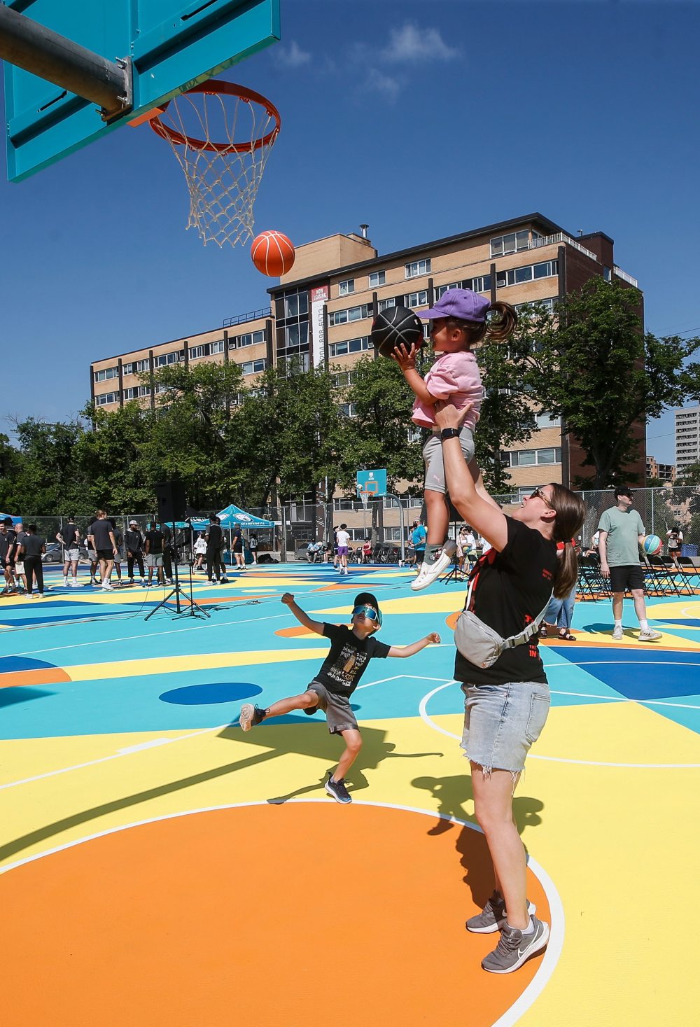 Newly restored Mayfair recreation centre courts inspire young ...
