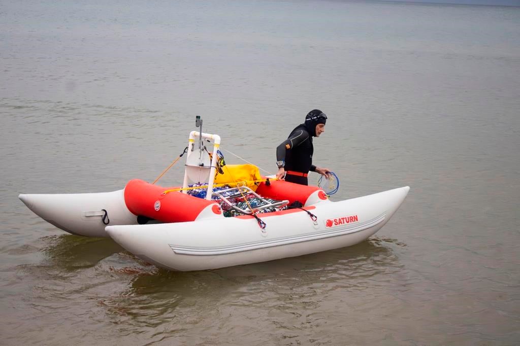 Swimmer known as the The Shark is trying again to cross Lake Michigan ...