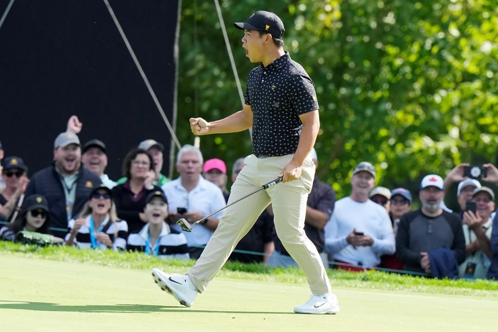 Internationals storm back at Presidents Cup to tie elite golf ...