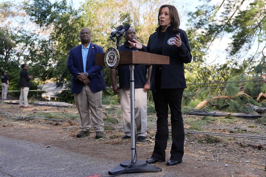 The Latest: Harris campaigns in Wisconsin and Trump in Michigan in ...