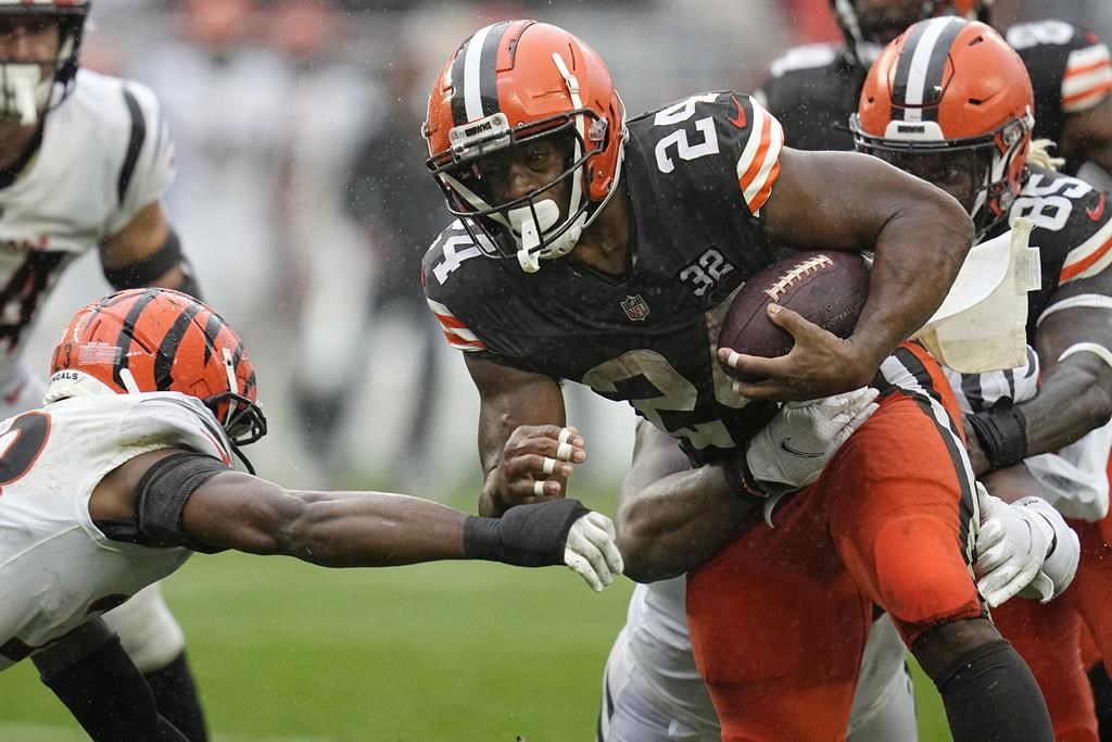 Browns RB Chubb says return from knee surgery like “a dream.” Still ...