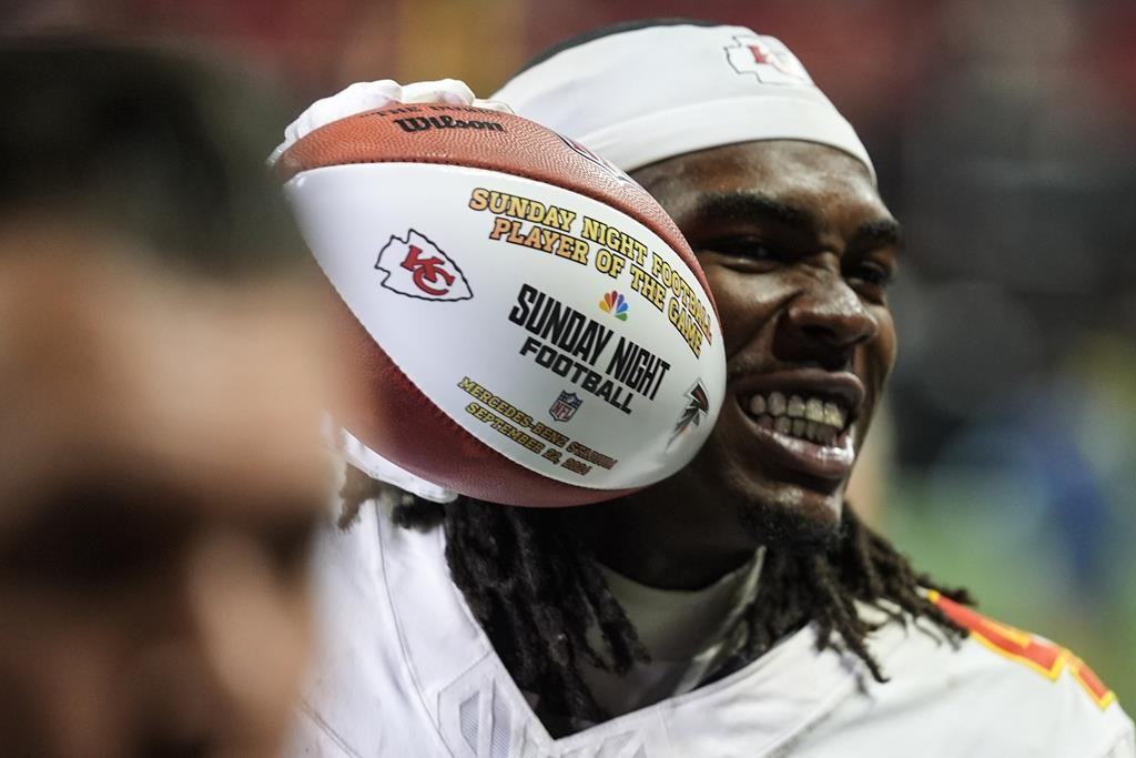 Chiefs put WR Rashee Rice on injured reserve after hurting his knee in ...