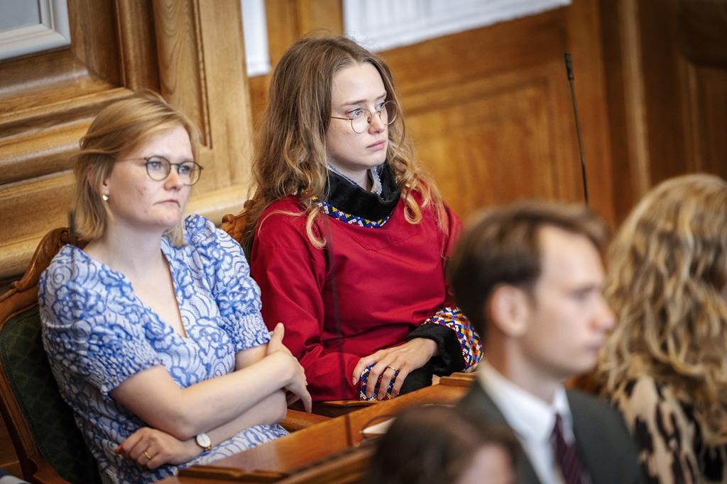 Inuit lawmaker asked to leave the podium at Danish Parliament after ...