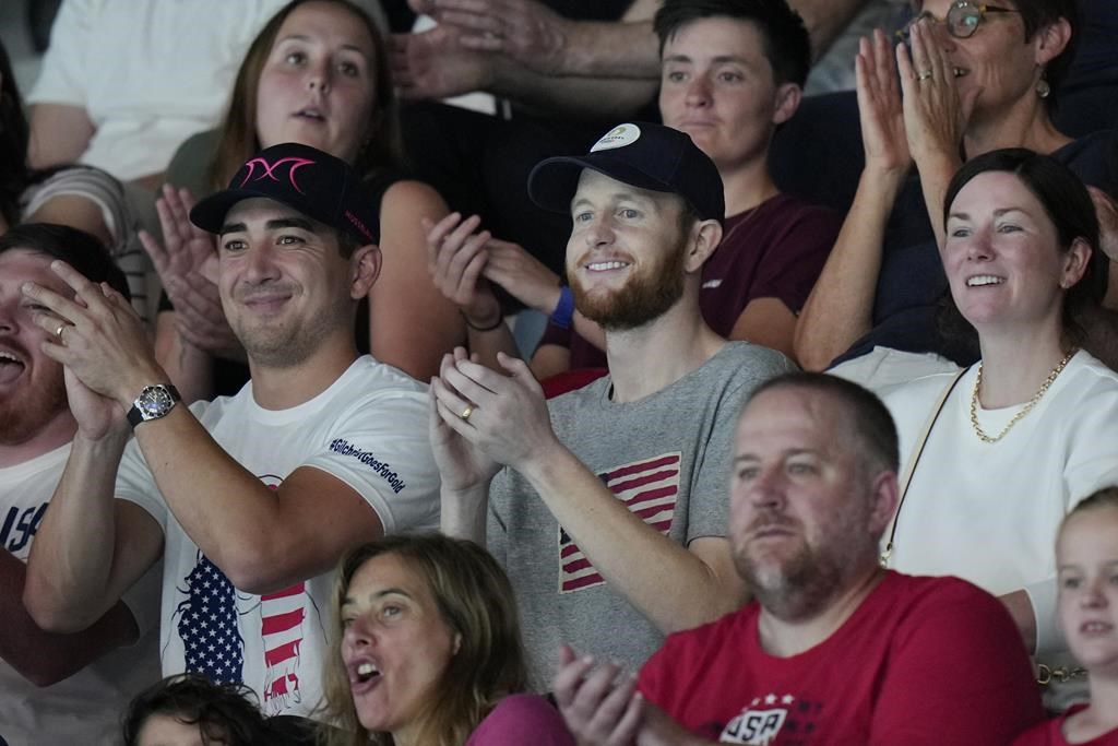 Pat Woepse, husband of US women’s water polo star Maddie Musselman ...