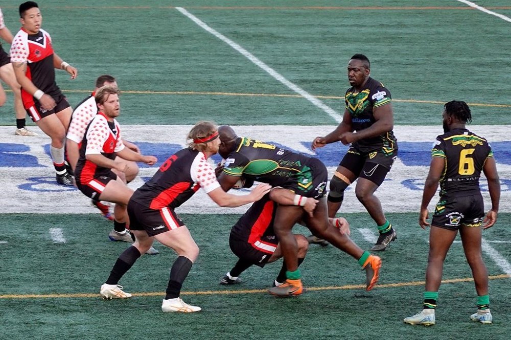 Members of the Canada Wolverines rugby league team play for the love of ...