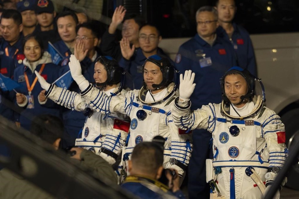 China’s new crew has arrived at space station in sign of growing ...