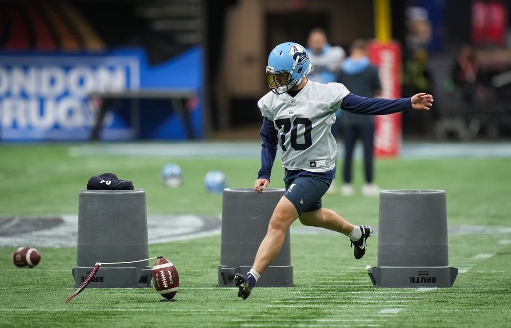 Canadian kicker Lirim Hajrullahu enjoys stellar return to CFL with ...