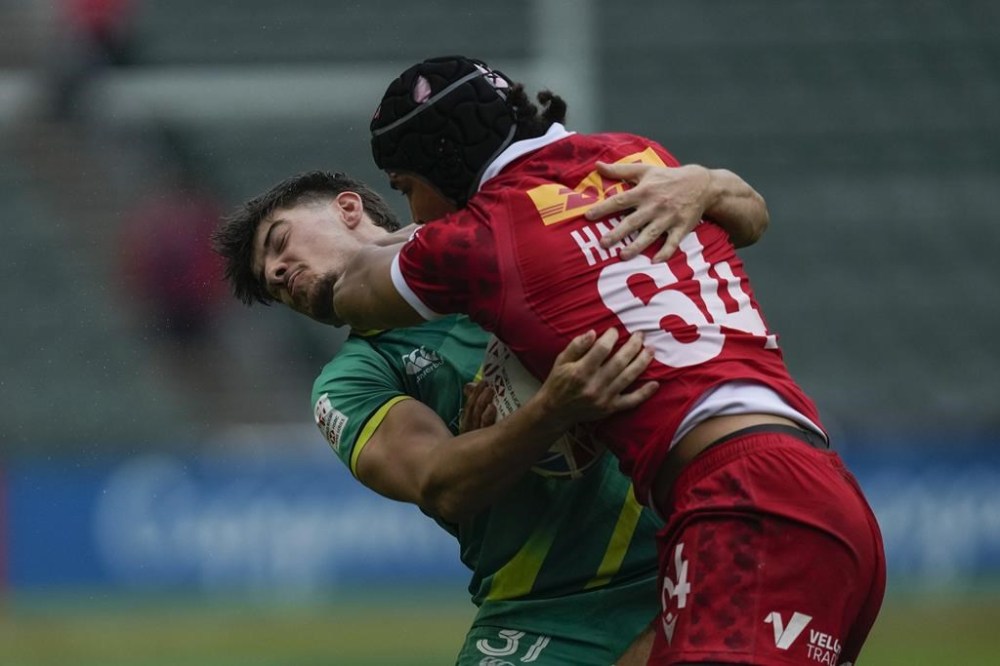 Canadian rugby sevens men thump Bermuda at RAN 7s before heavy rain ...
