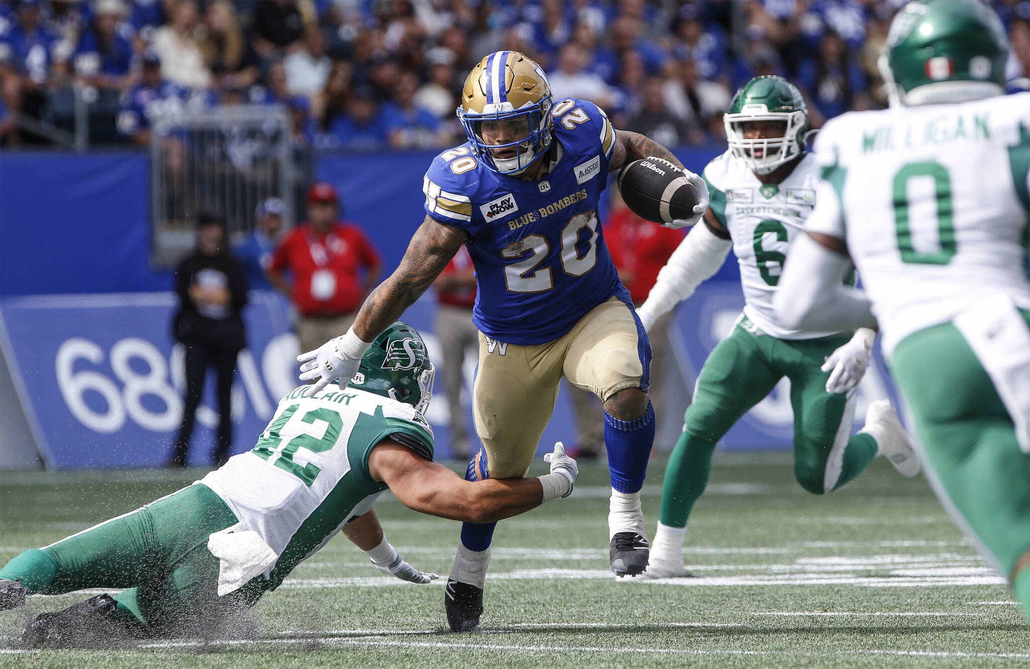 Heavyweight matchup for Western CFL final – Winnipeg Free Press