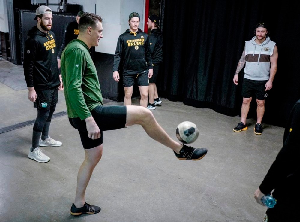 ‘It’s pretty competitive’: NHL players and their pre-game sewer ball ...