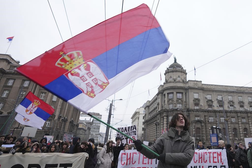 Striking students in Serbia tell chief prosecutor to ‘fight for law and ...